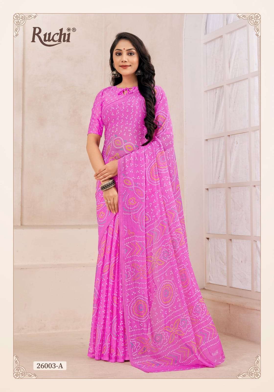 Ruchi Star Chiffon 130th Edition Traditional Style Casual Formal ...