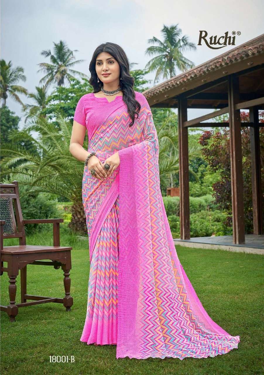 Ruchi Star Chiffon 83rd Edition Traditional Style Festival & Formal ...
