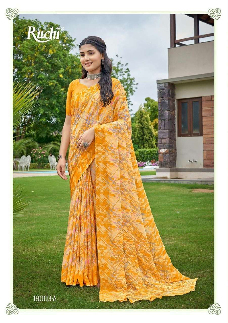 Ruchi Star Chiffon 83rd Edition Traditional Style Festival & Formal ...