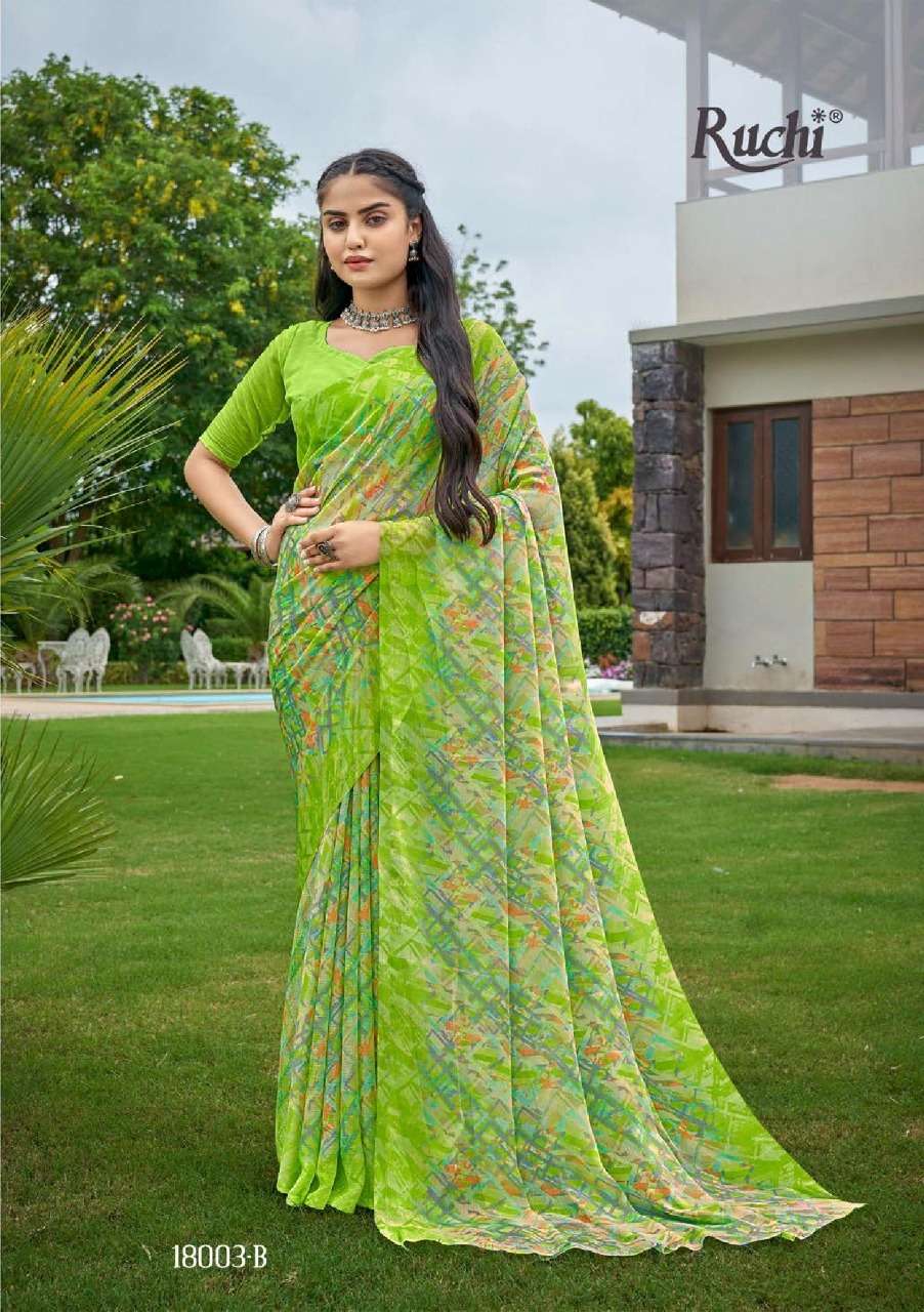 Ruchi Star Chiffon 83rd Edition Traditional Style Festival & Formal ...