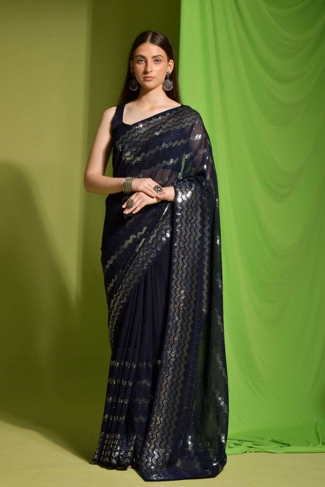 Shri Balaji Emporium Queen Of Sequence Fancy Designer Party Function ...