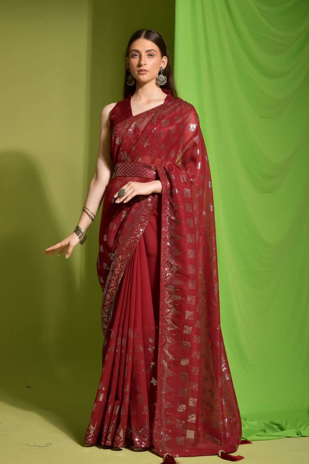 Shri Balaji Emporium Queen Of Sequence Fancy Designer Party Function ...