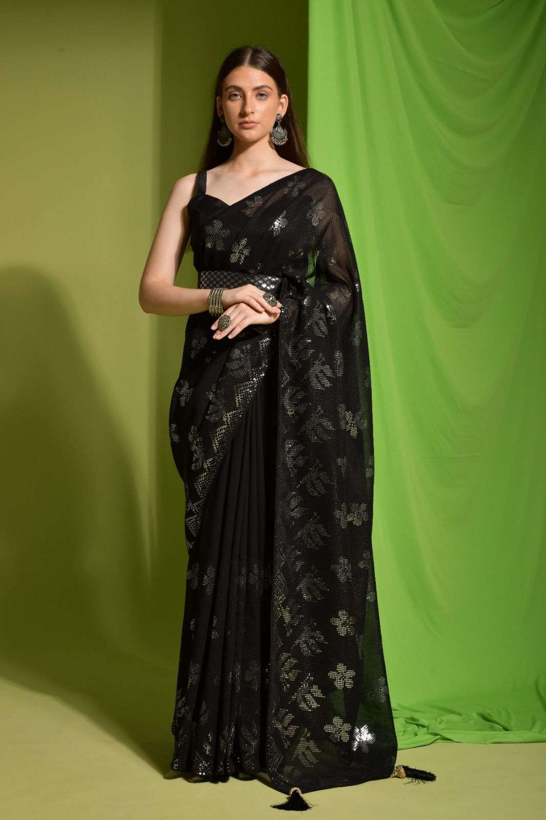 Shri Balaji Emporium Queen Of Sequence Fancy Designer Party Function ...