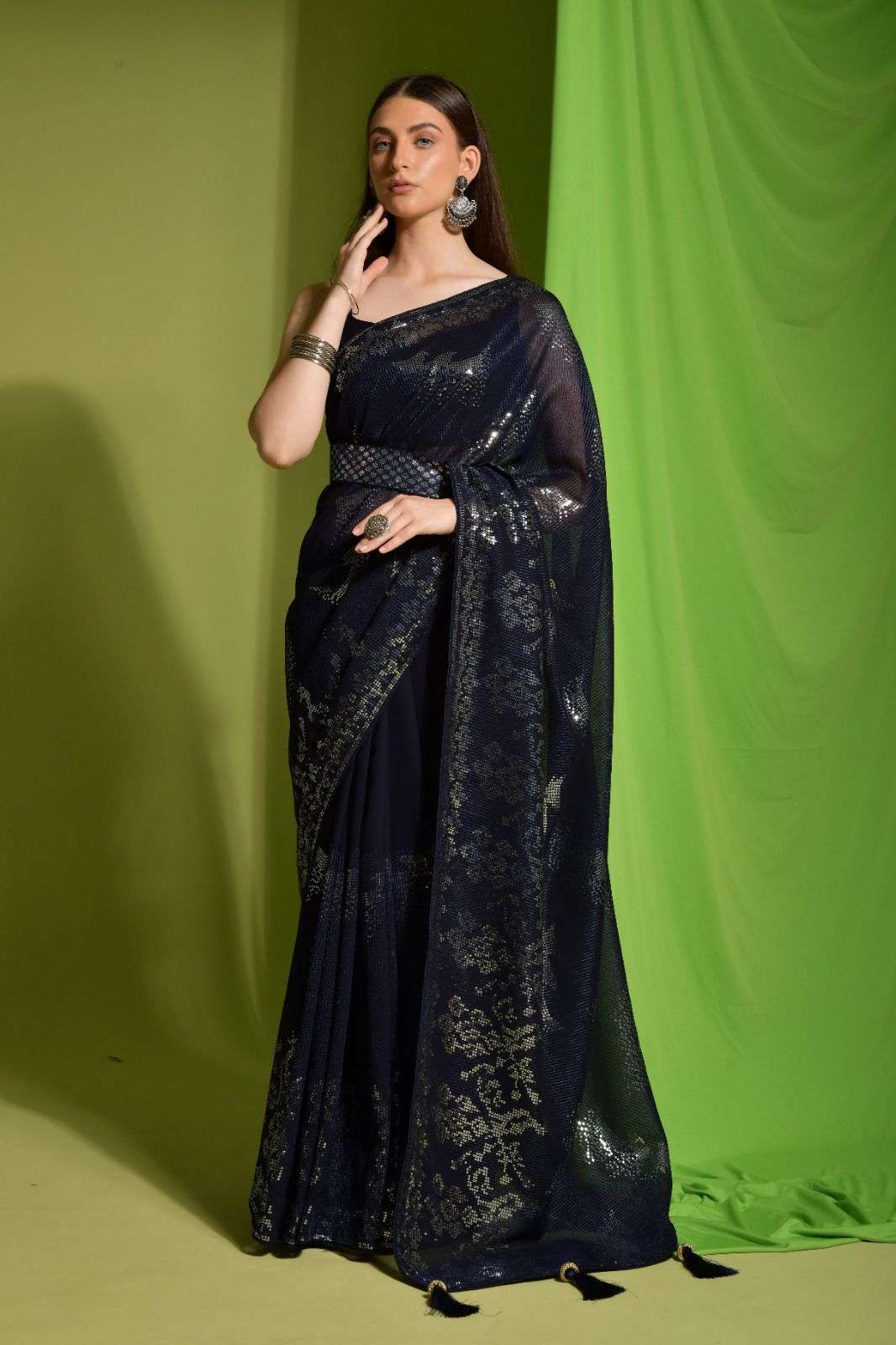 Shri Balaji Emporium Queen Of Sequence Fancy Designer Party Function ...