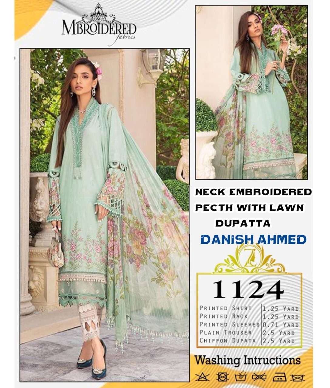 ORIGINAL PAKISTANI SUMMER LAWN COLLECTION