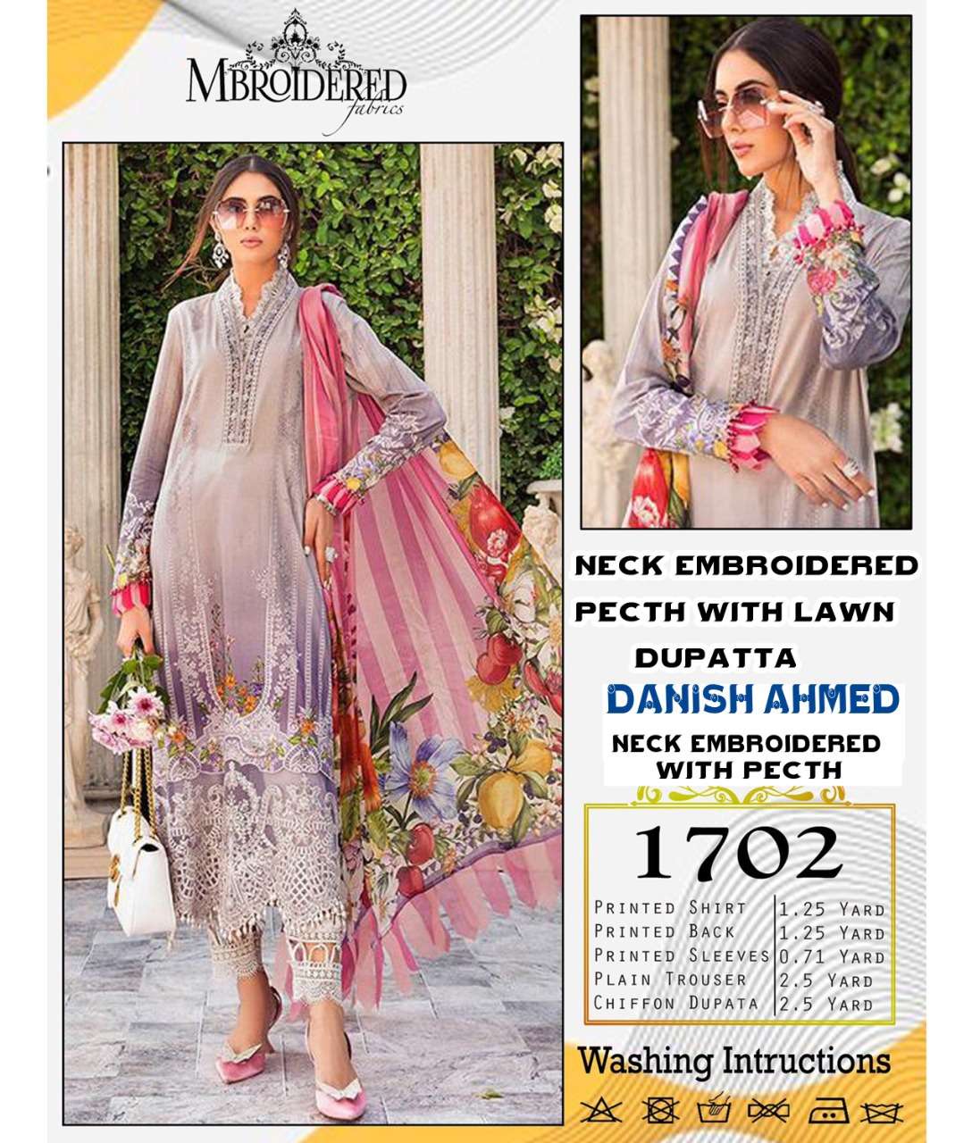 ORIGINAL PAKISTANI SUMMER LAWN COLLECTION