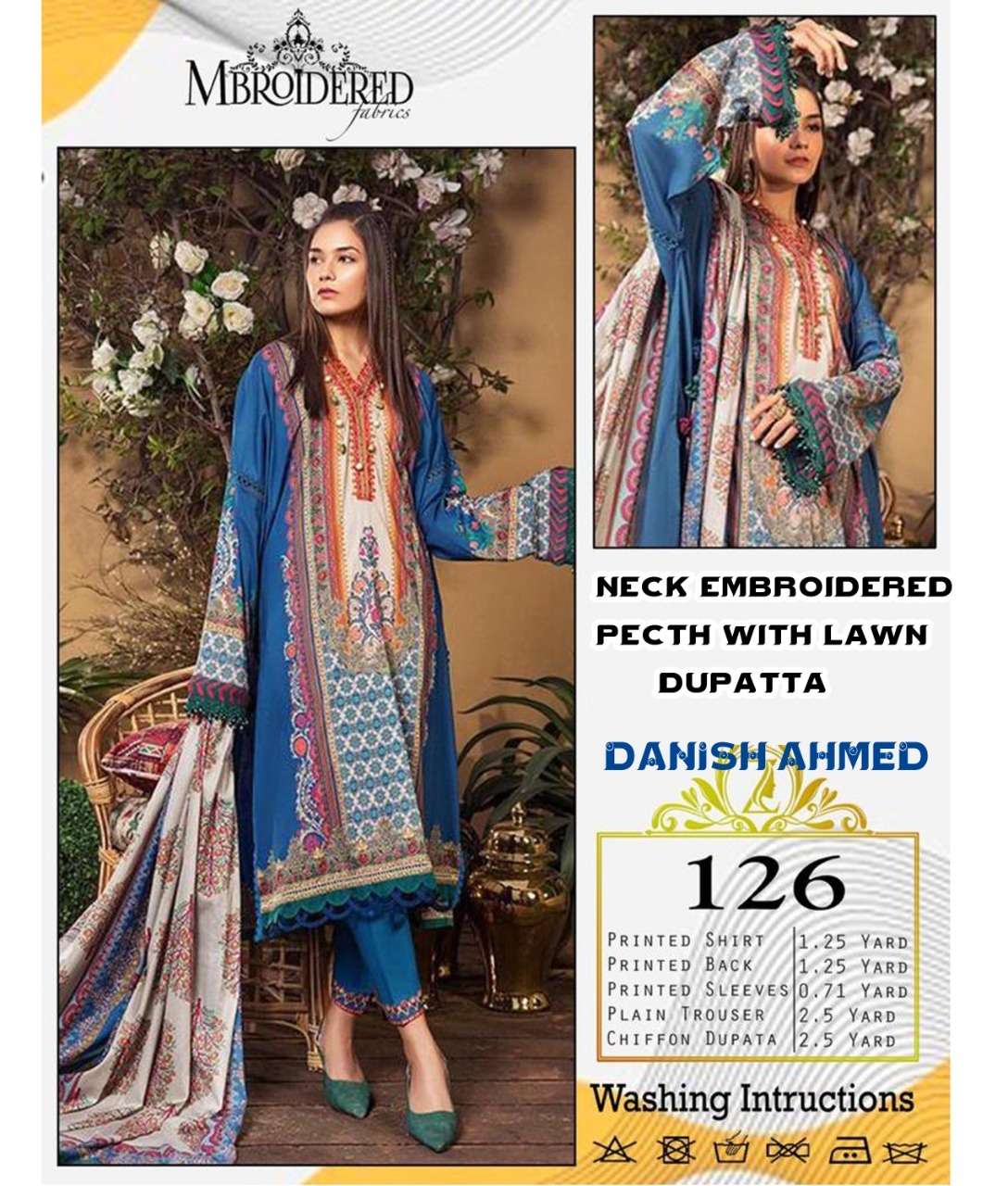ORIGINAL PAKISTANI SUMMER LAWN COLLECTION