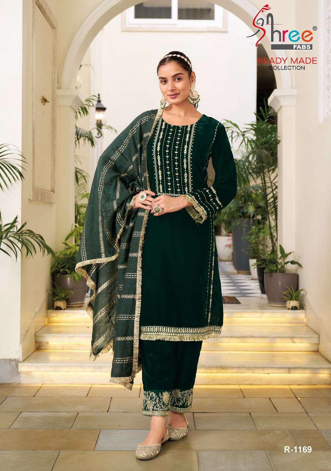 SHREE FAB SV 1169 READYMADE PAKISTANI SALWAR SUITS