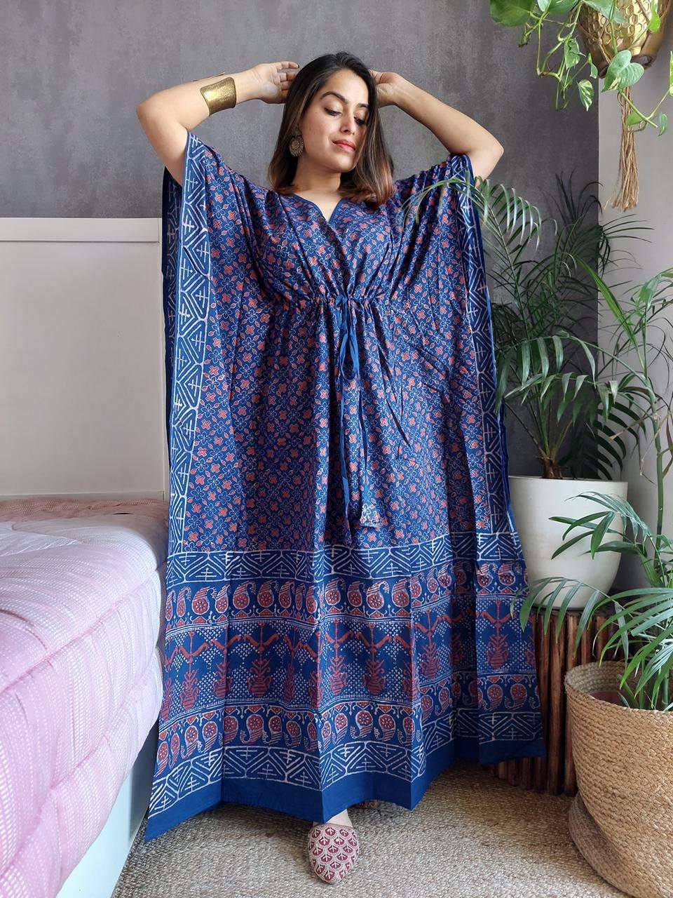 Shri Balaji Emporium Fancy Designer Regular & Casual Wear Cotton Kaftan ...