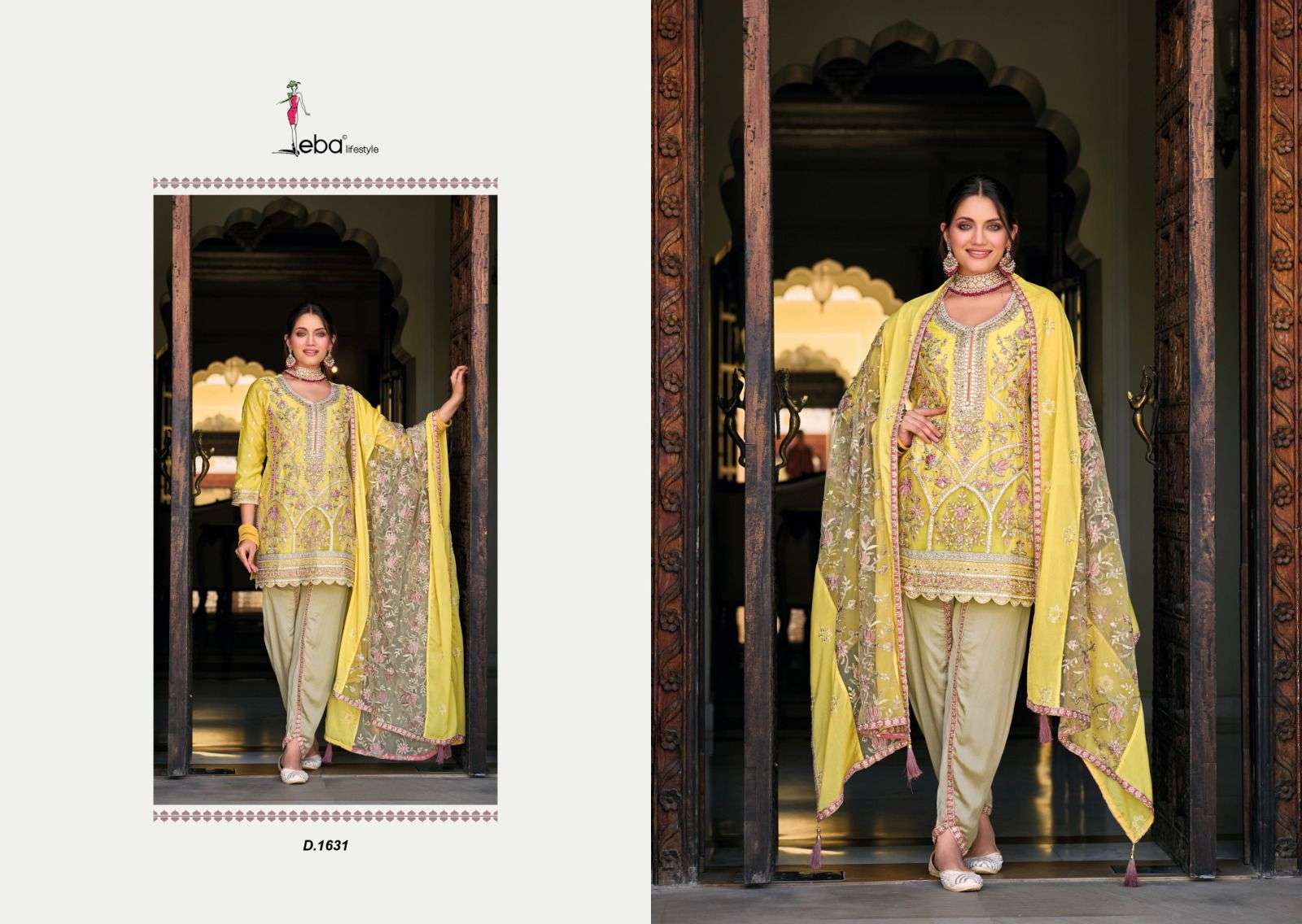 EBA AMBER HEAVY PARTY WEAR SUITS