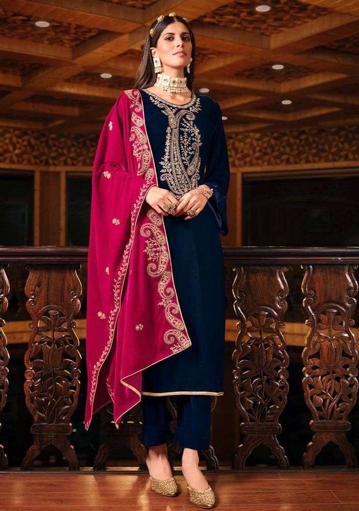 BELLIZA DESIGNER SHAHI ANDAAZ PURE VELVET COLLECTION