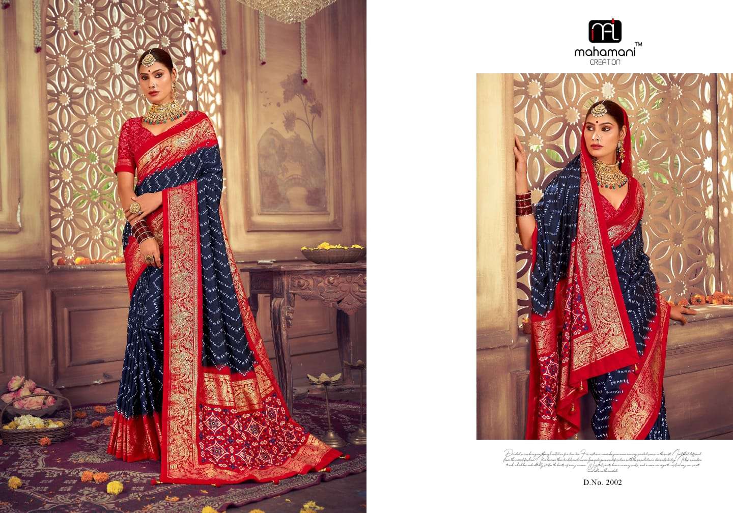 MAHAMANI CREATION EKTARA VOL-2 TRADITIONAL DESIGNER HEAVY TUSSER DOLA ...
