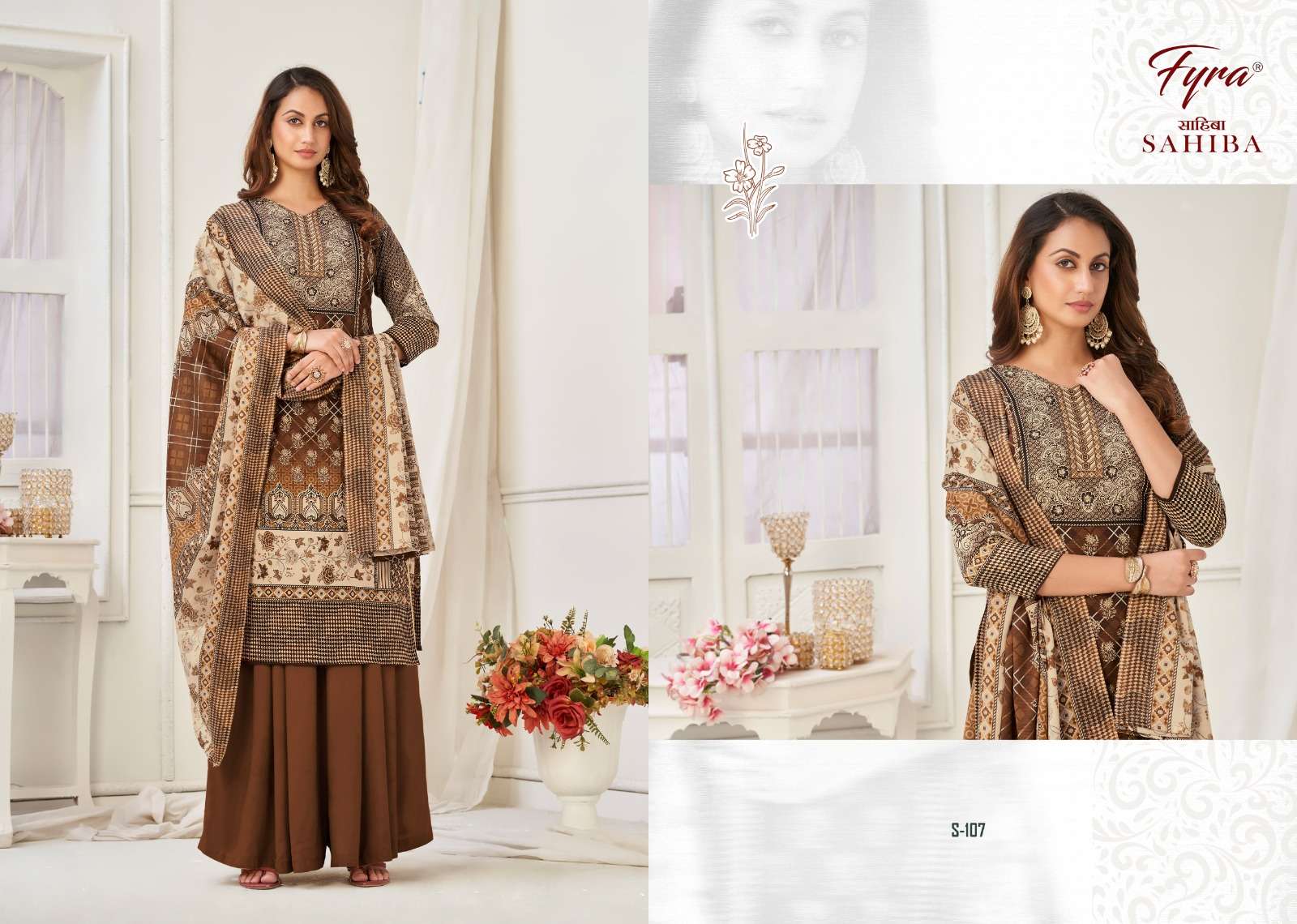 ALOK SUITS SAHIBA PURE SOFT COTTON DISITAL PRINTED SUIT WITH SWAROVSKI ...