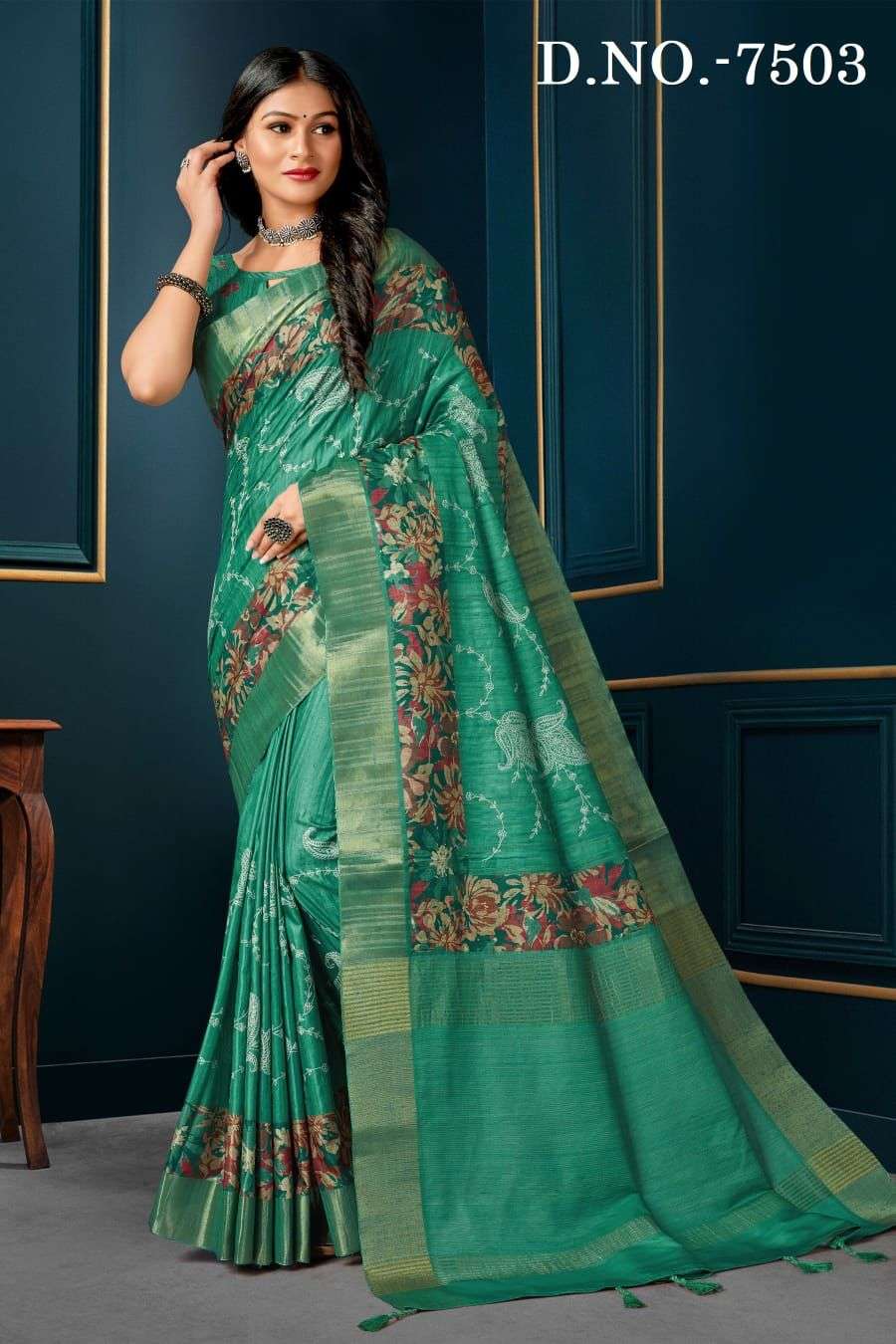 SHRI BALAJI EMPORIUM AMUSKA DIGITAL PRINT WITH EMBRODERY WORK KOTHA ...
