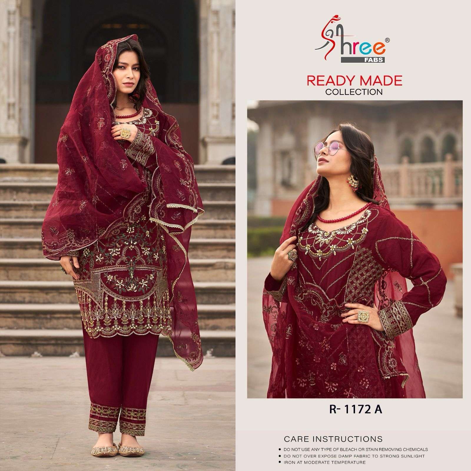 SHREE FAB SR 1172 A TO D DESIGNER READYMADE COLLECTION