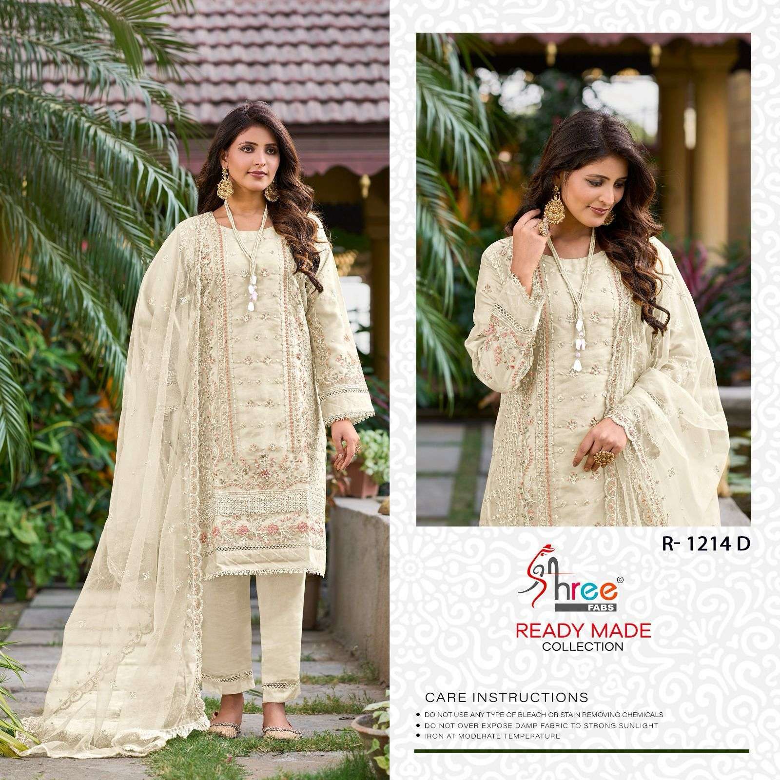 SHREE FAB SR 1214 A TO D DESIGNER READYMADE COLLECTION