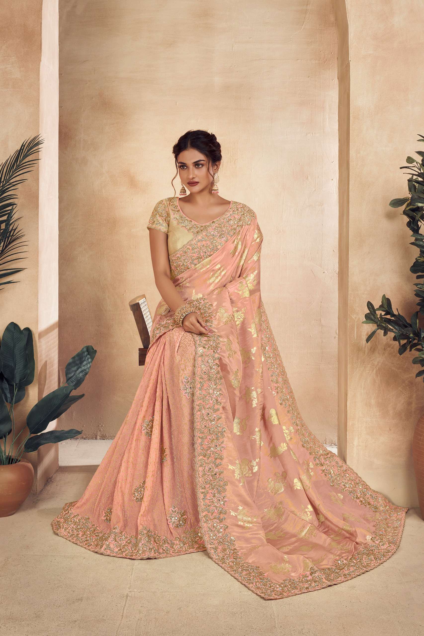 Shri Balaji Emporium NOOR HIT This beautiful Silk Saree is the epitome of elegance, perfect for ...