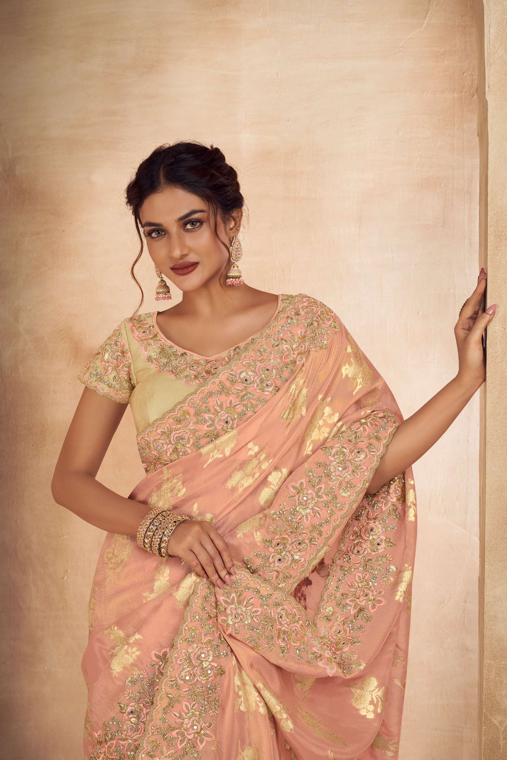 Shri Balaji Emporium NOOR HIT This beautiful Silk Saree is the epitome of elegance, perfect for ...