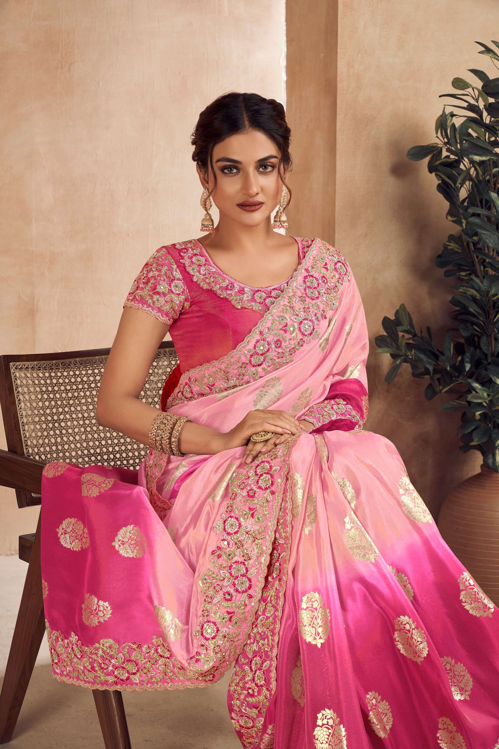 Shri Balaji Emporium NOOR HIT This beautiful Silk Saree is the epitome of elegance, perfect for ...