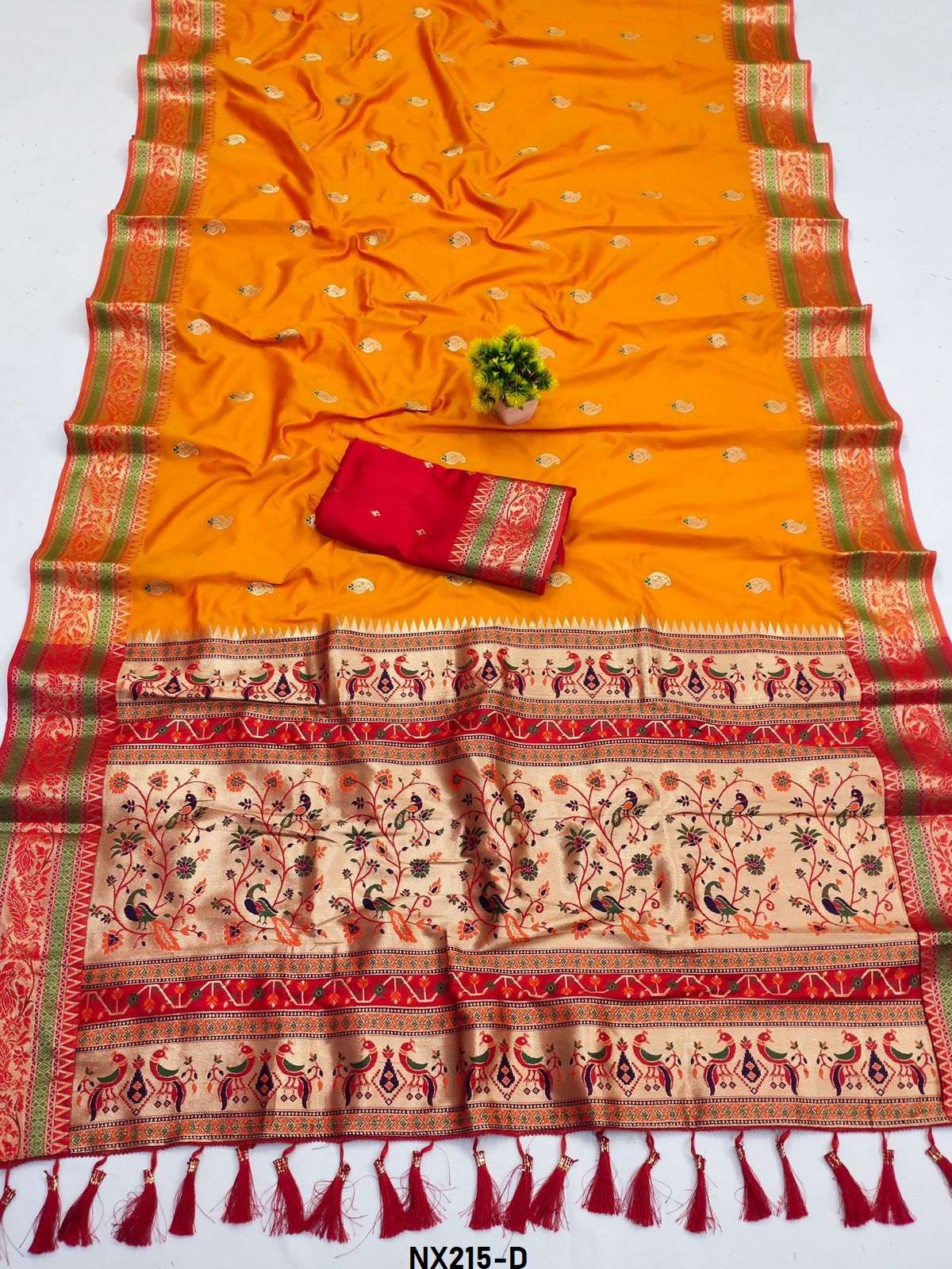 Shri Balaji Emporium NX215-A TO NX215-F Soft Pethani silk saree with ...