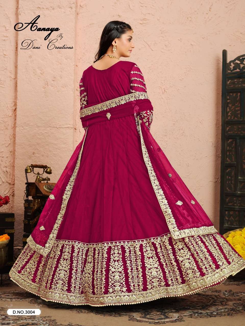 Shri Balaji Emporium 5770 Beautiful Party Wear Heavy Net Gown with ...