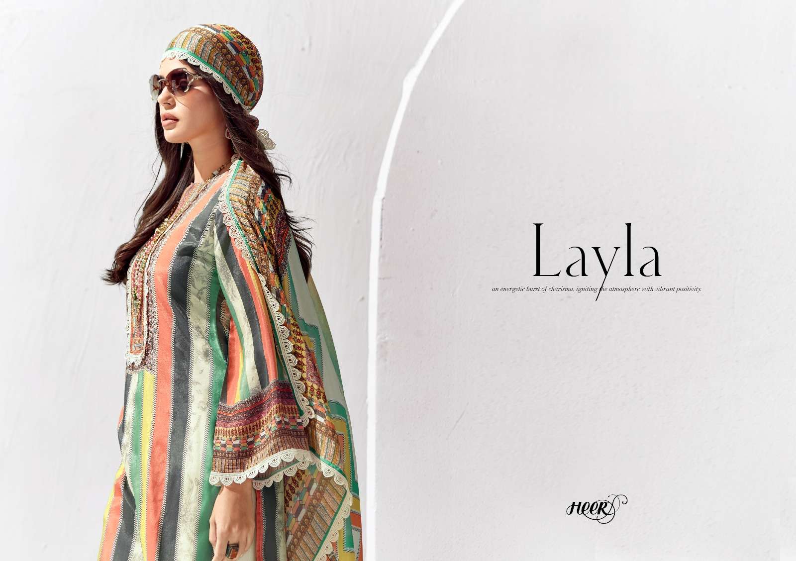 Kimora HEER LAYLA VOL- 172 PRINTED DESIGNER PURE COTTON LAWN SUIT