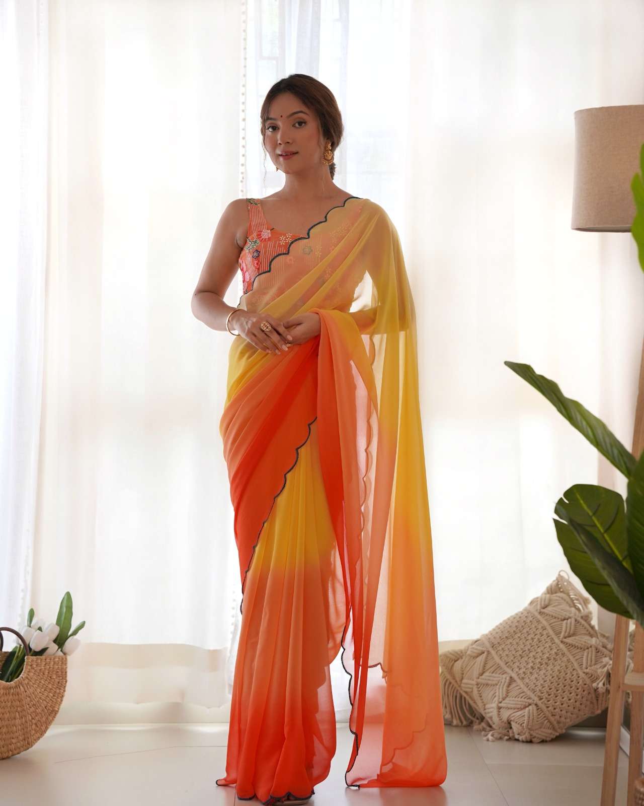 Shri Balaji Emporium KC-837 8754 Most Beautiful Designer Faux Dual ...