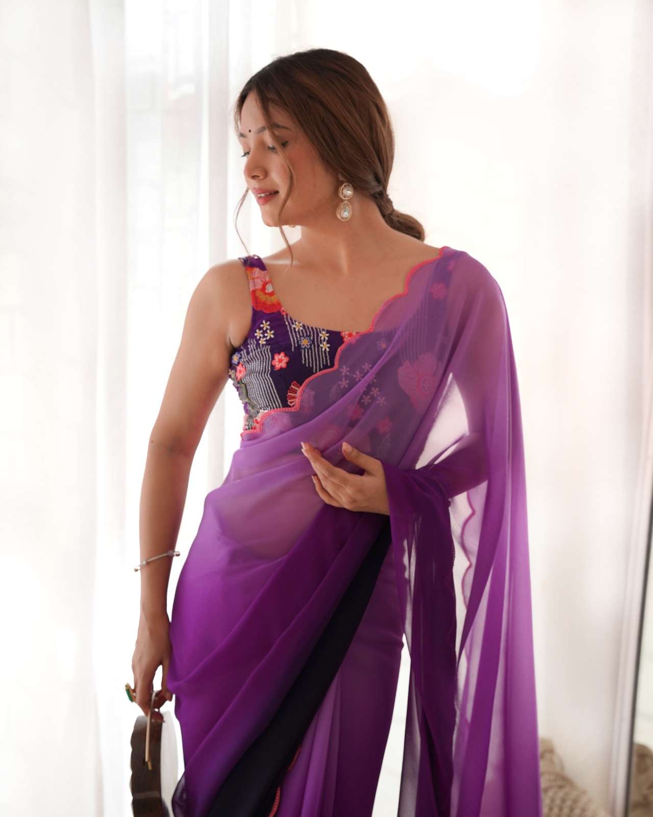 Shri Balaji Emporium KC-837 8754 Most Beautiful Designer Faux Dual ...